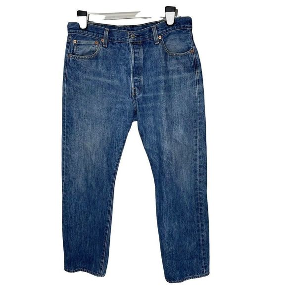 Levi's | Jeans | Levis Mens 5 Button Fly Jeans 36 X 29 Straight Leg ...
